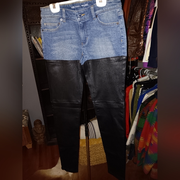 MICHAEL Michael Kors | Pants & Jumpsuits | Vintage Mk Sample Leather ...